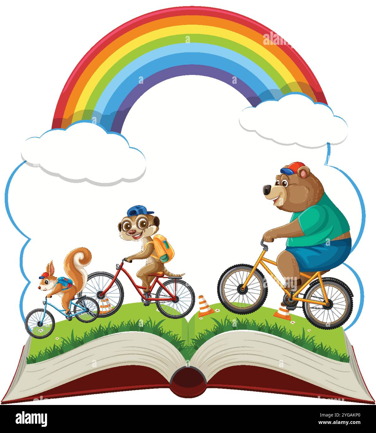 Childrens bikes Stock Vector Images - Alamy