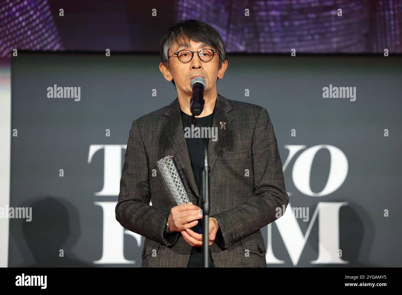 Daihachi Yoshida, November 06, 2024 - Daihachi Yoshida speak after winning Award for Best ...