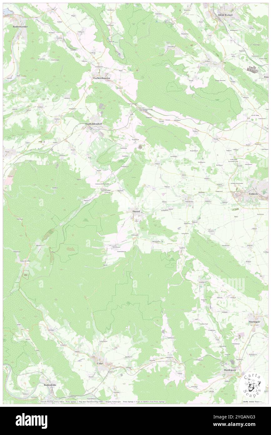 Dassel map hi-res stock photography and images - Alamy