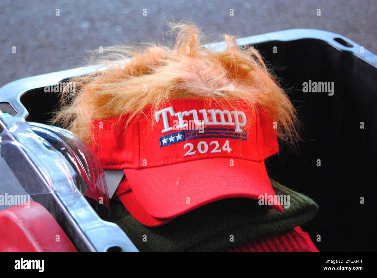 New York City, New York, USA - November 06 2024: Political ...