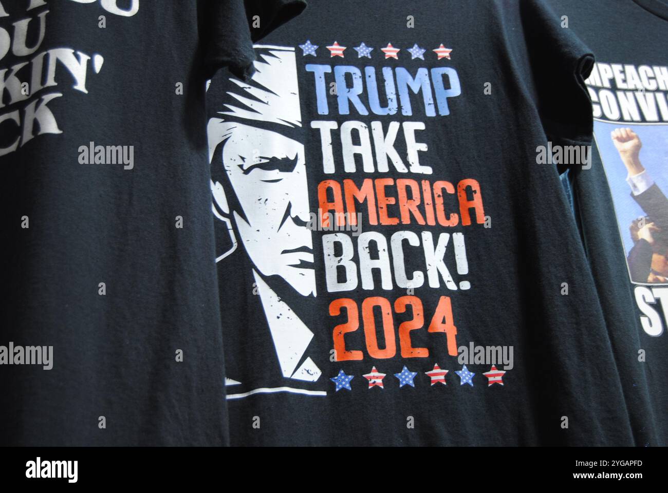 New York City, New York, USA - November 06 2024: Political ...