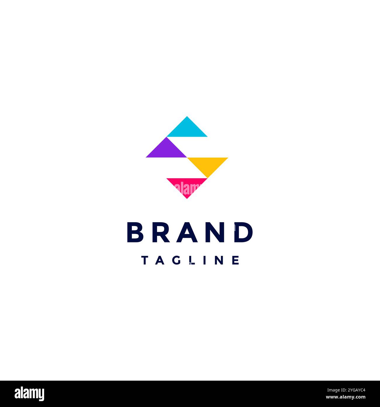 4 color logo hi-res stock photography and images - Alamy