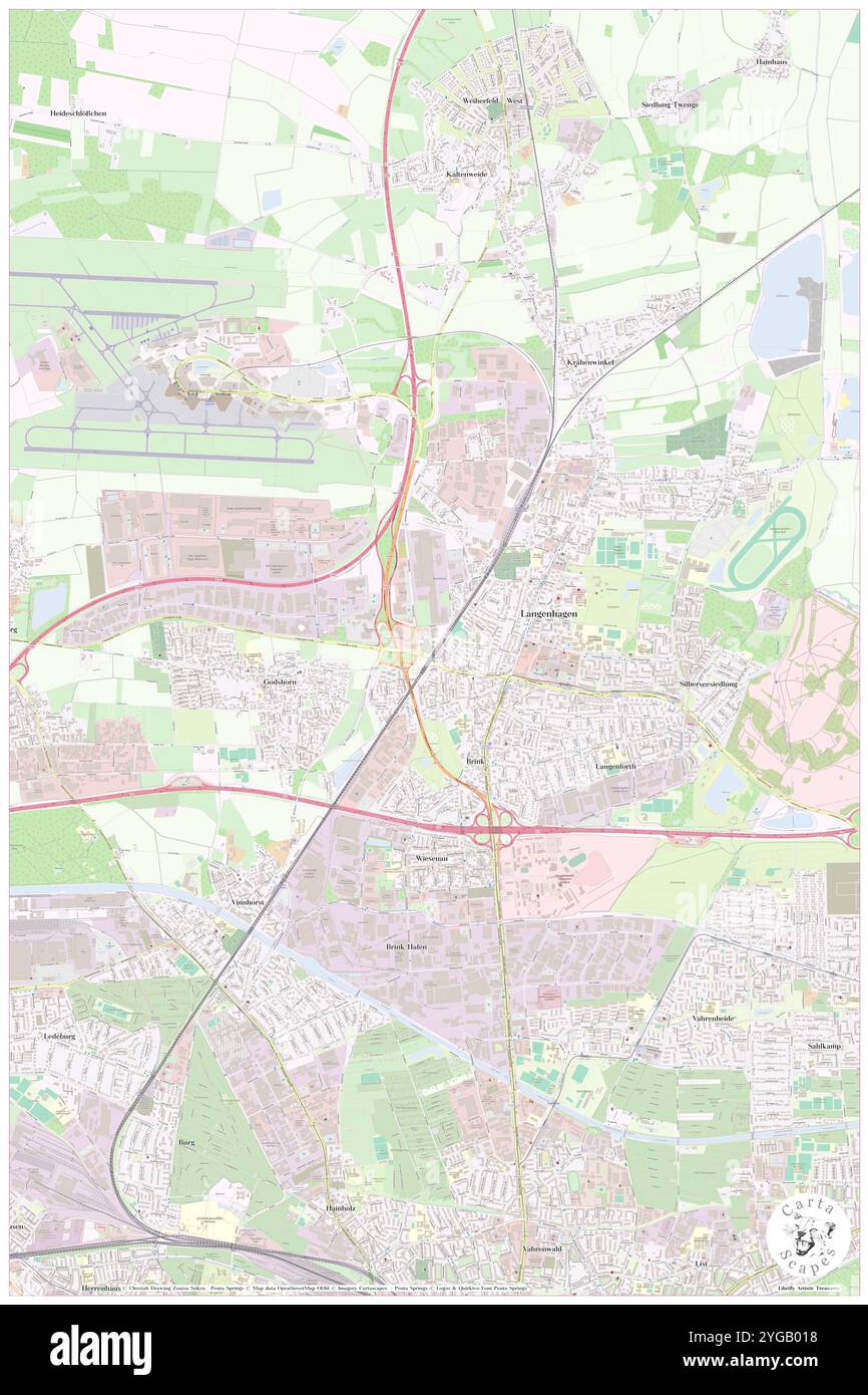 Langenhagen Mitte, DE, Germany, Lower Saxony, N 52 26' 25'', N 9 43' 31 ...