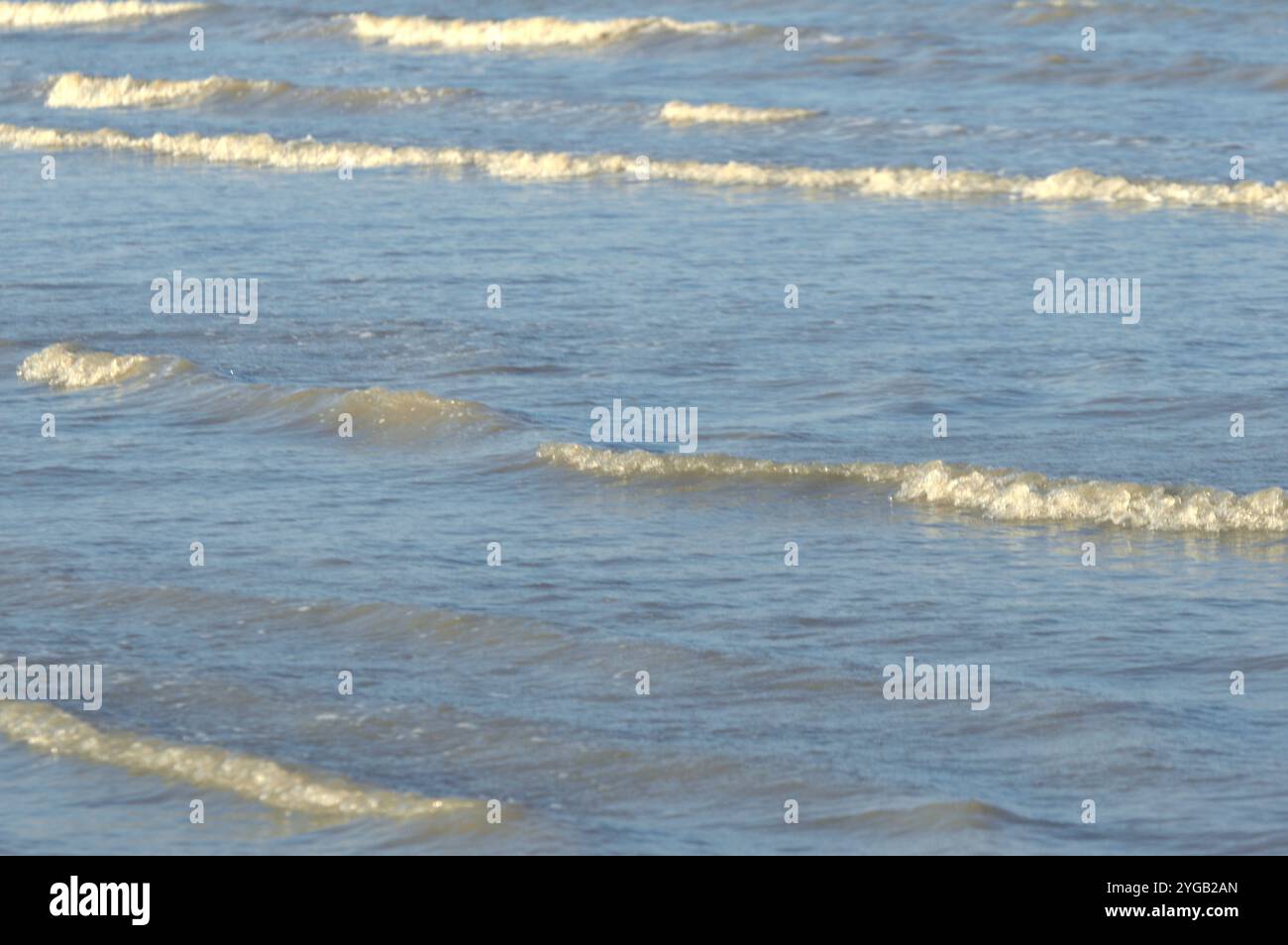 patterns of tidal currents on the beach Stock Photo - Alamy