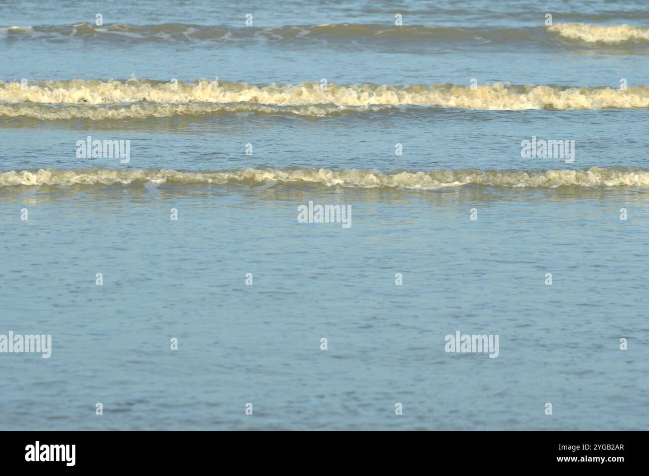 patterns of tidal currents on the beach Stock Photo - Alamy