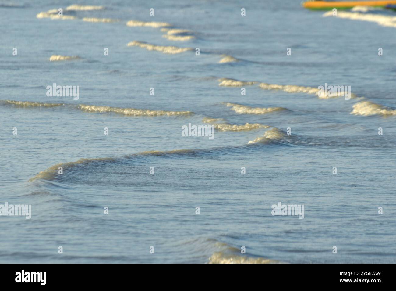 patterns of tidal currents on the beach Stock Photo - Alamy