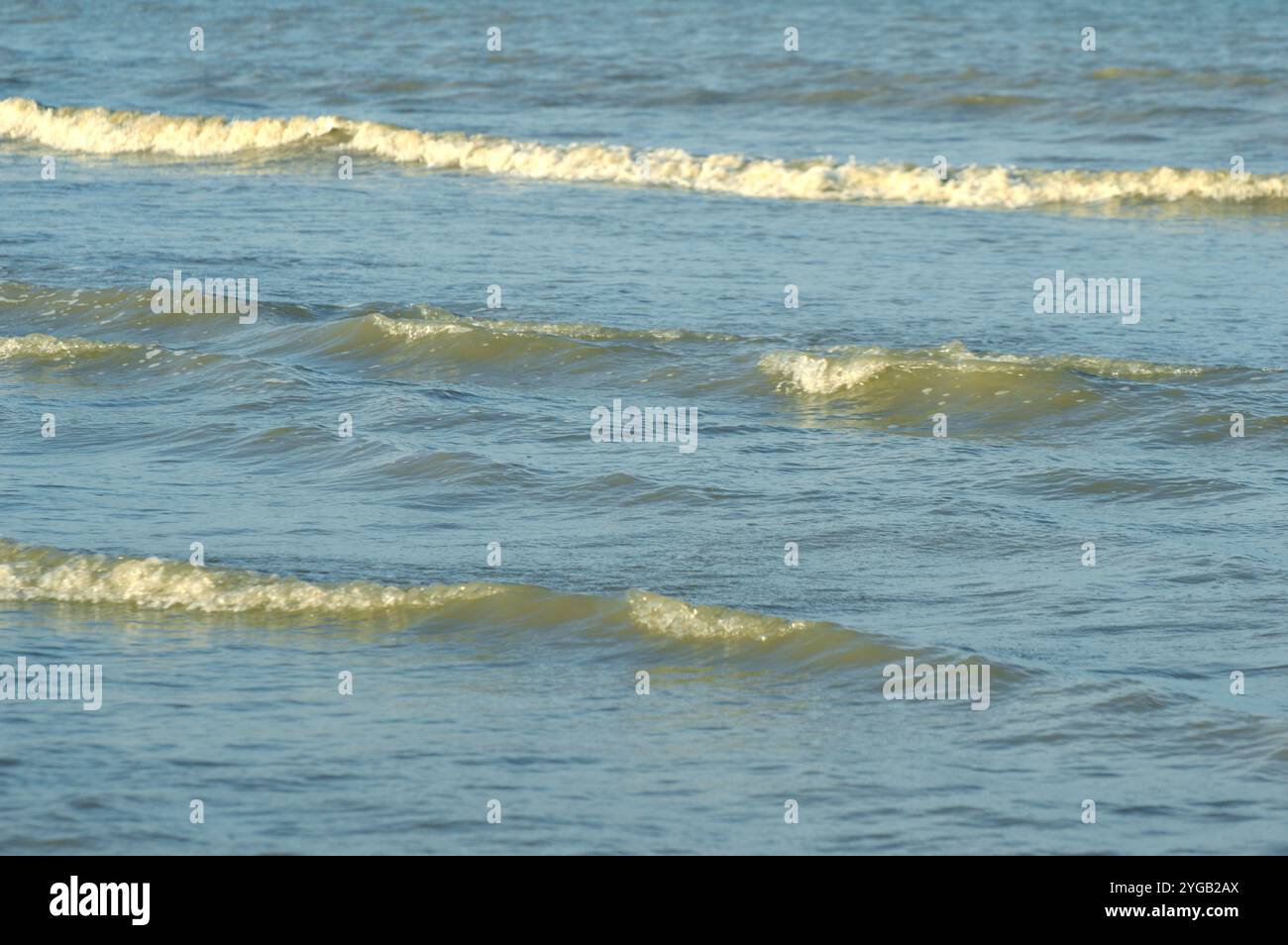 patterns of tidal currents on the beach Stock Photo - Alamy