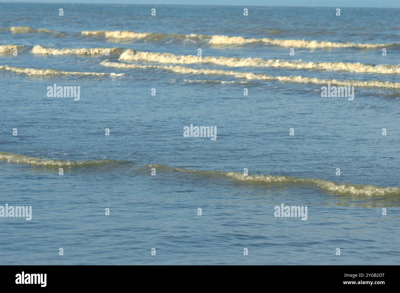 patterns of tidal currents on the beach Stock Photo - Alamy
