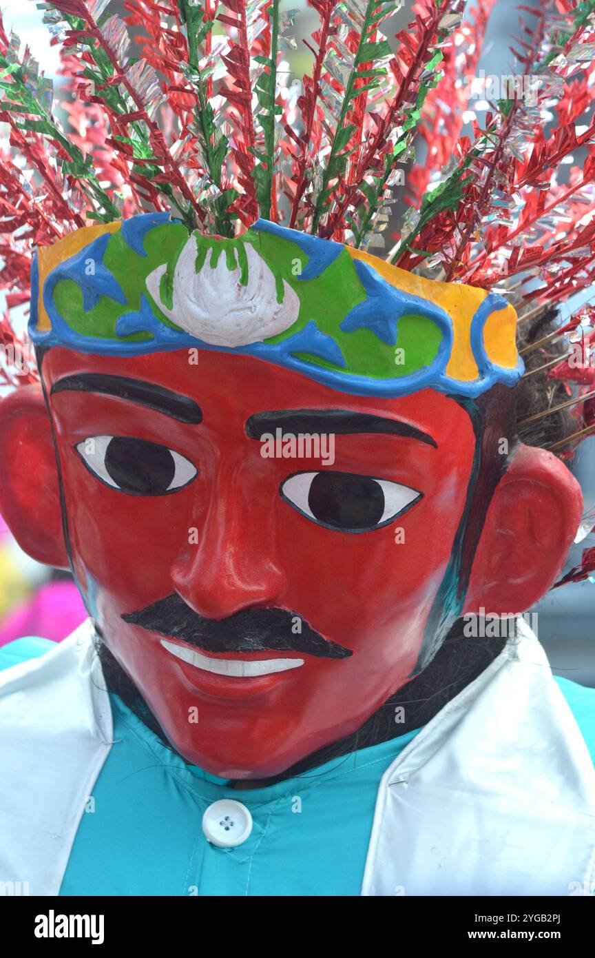 Ondel-ondel, statue or doll that is the mascot of the Betawi people in ...