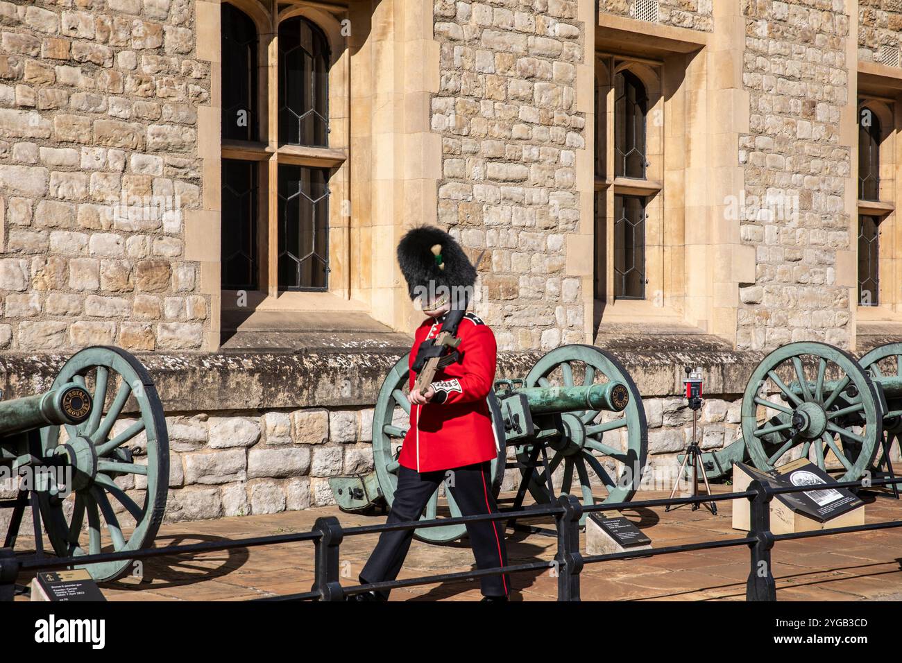 Tower of London welsh guards Stock Photo - Alamy