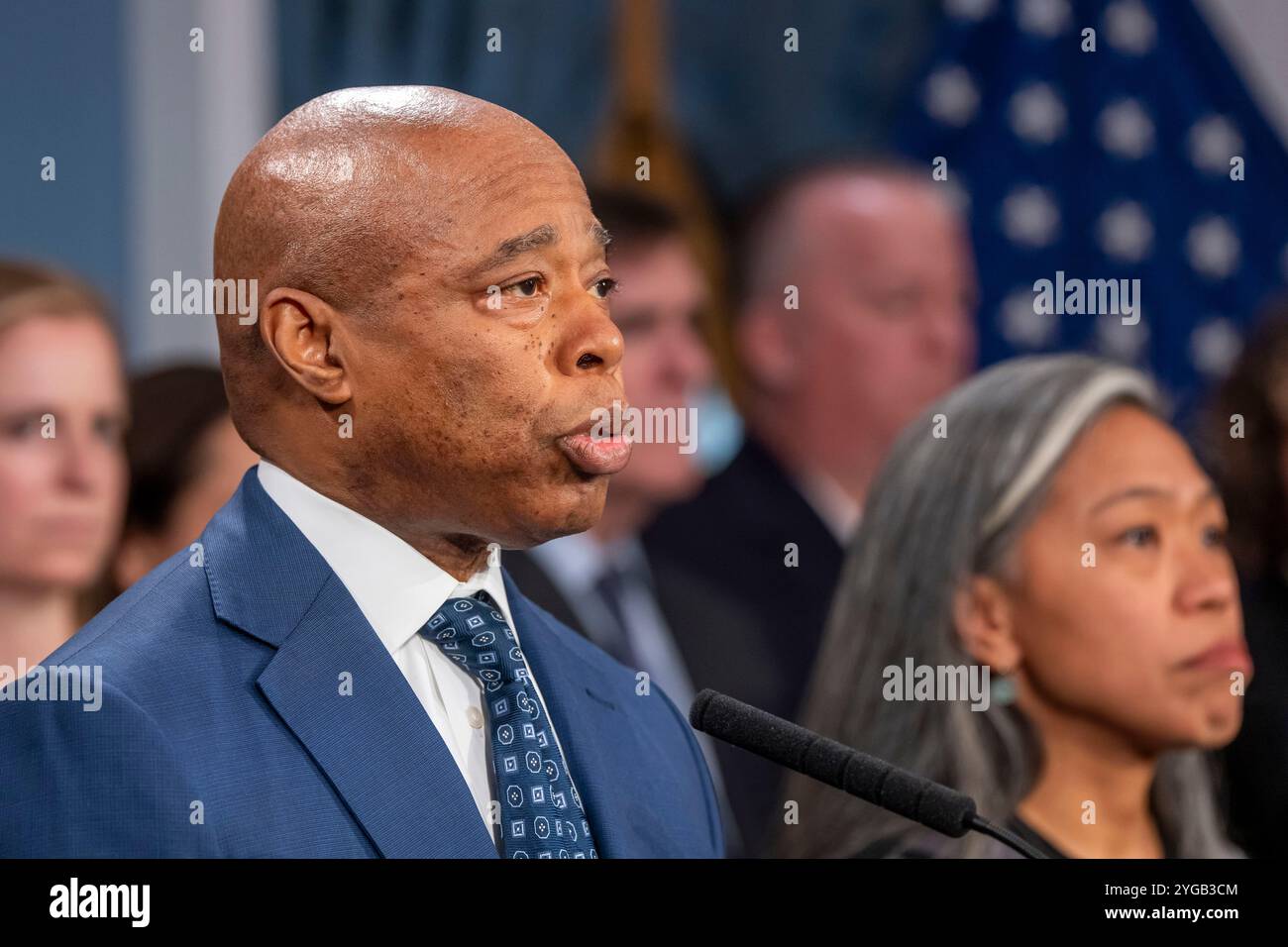 New York, United States. 06th Nov, 2024. NEW YORK, NEW YORK - NOVEMBER ...