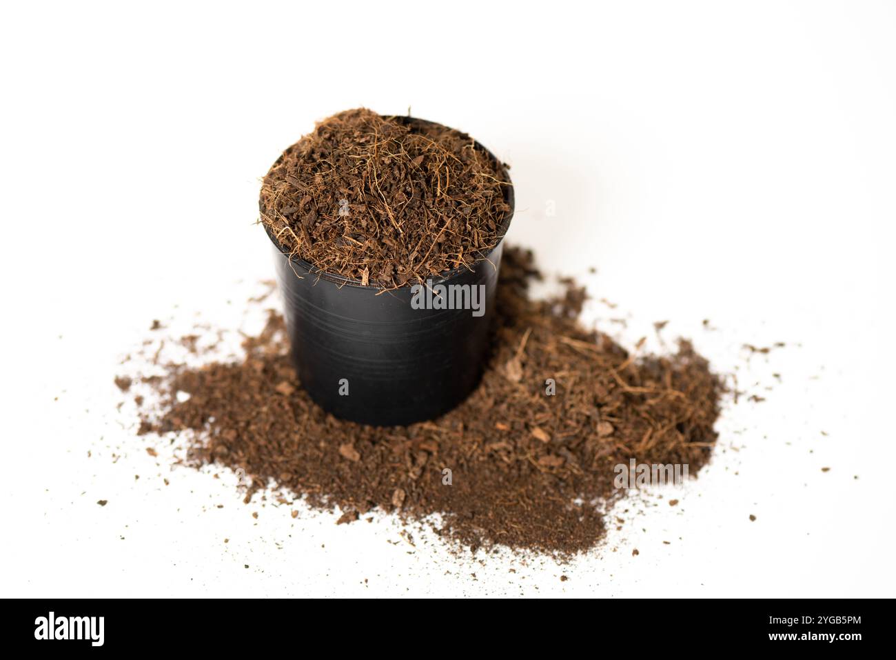 Coco peat for gardening. Coco peat is growing medium made out of ...