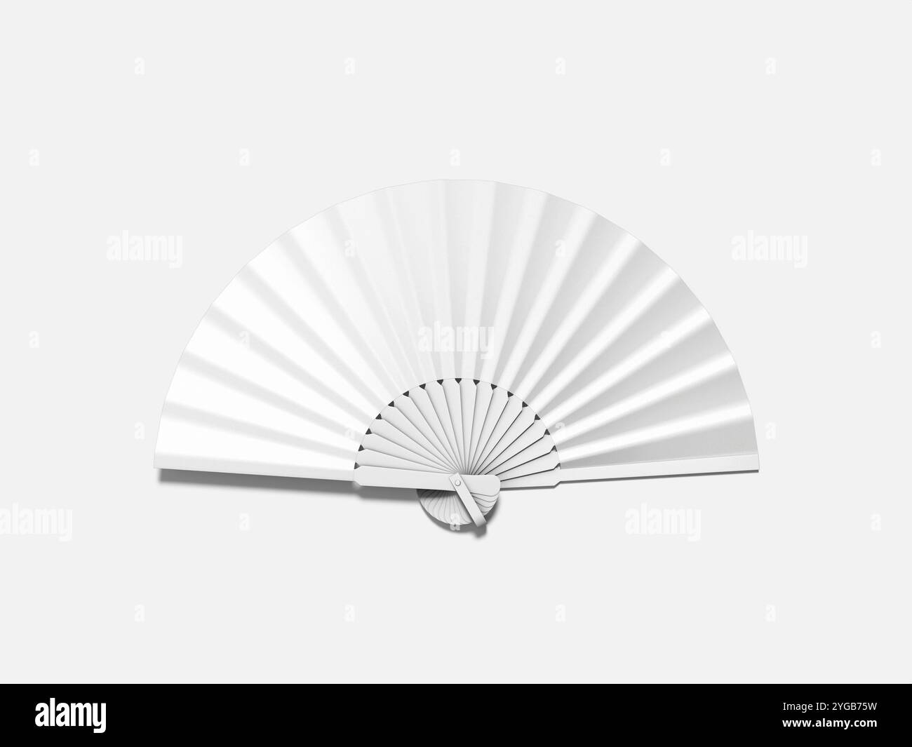 Japanese white fan hi-res stock photography and images - Alamy