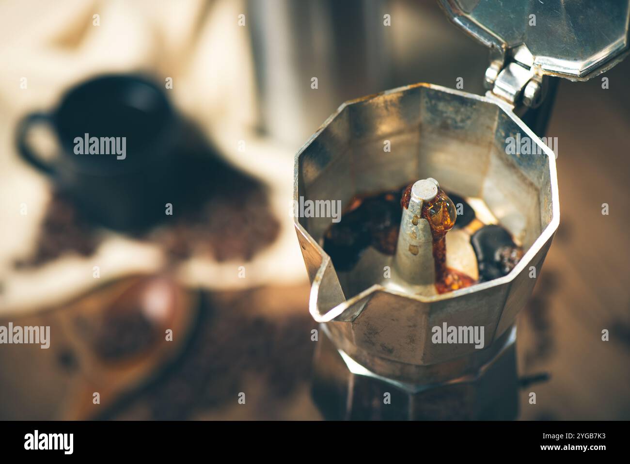 Coffee moka powder hi-res stock photography and images - Alamy