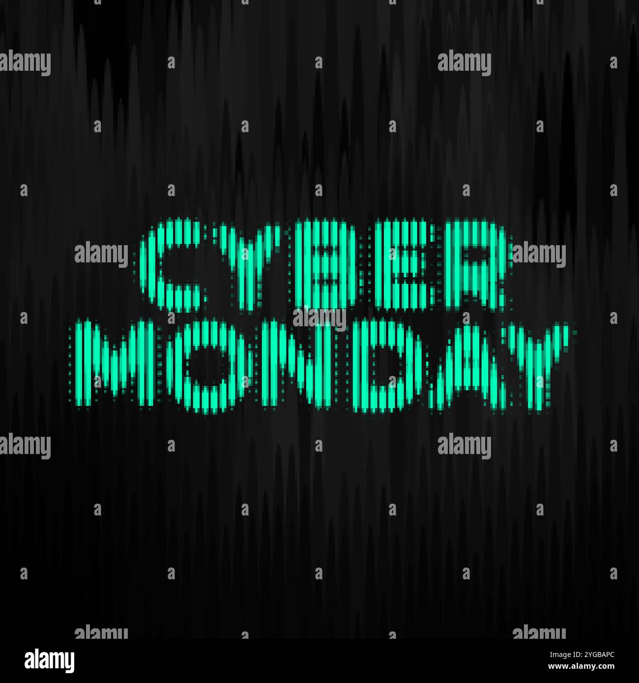 Glitch cyber monday sale Stock Vector Images - Alamy