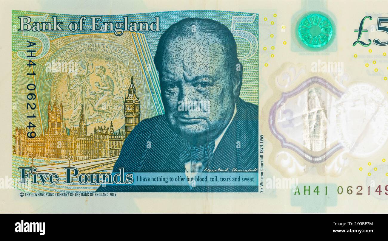 The portrait of sir winston churchill hi-res stock photography and ...