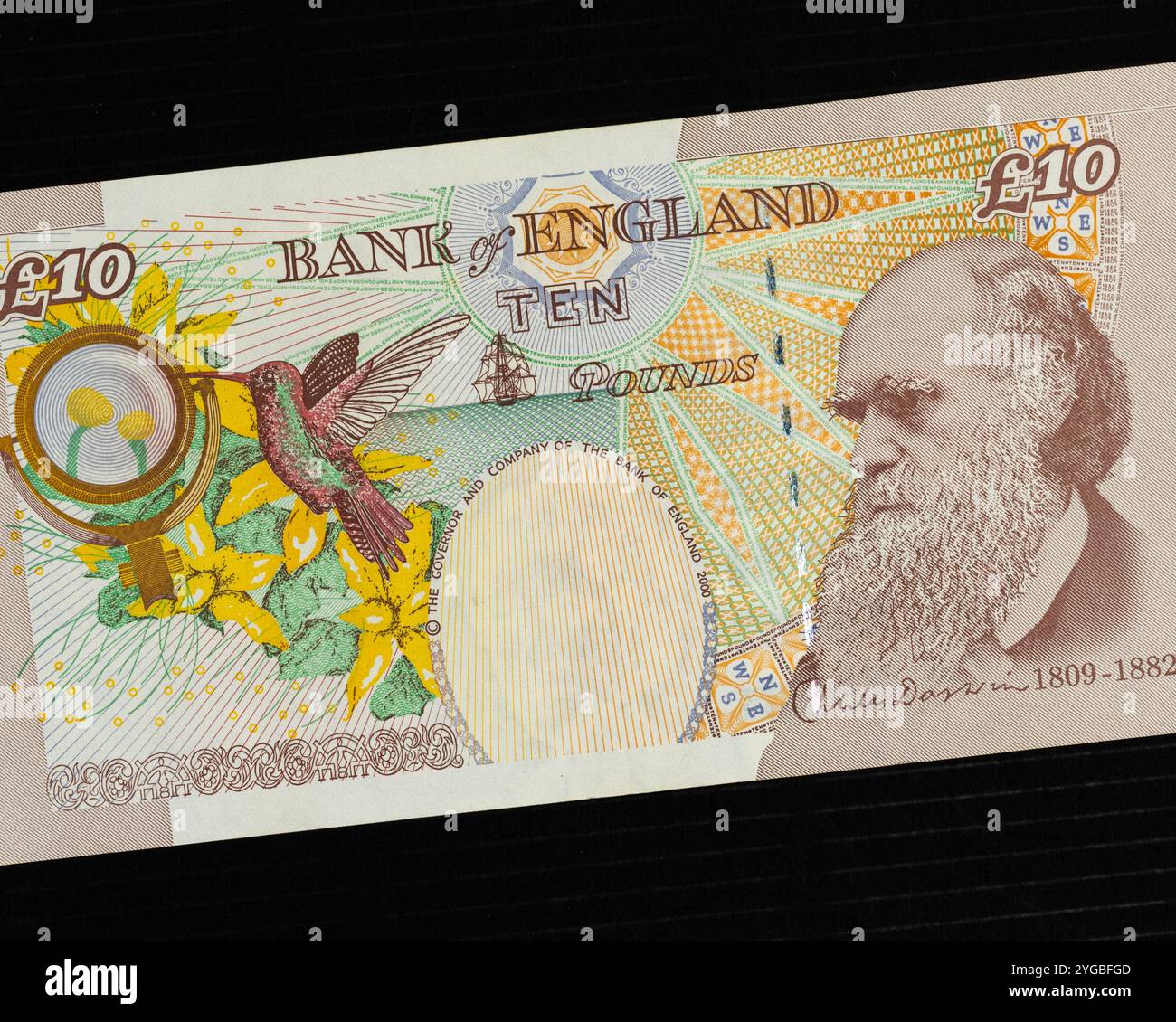 British 10 pound back hi-res stock photography and images - Alamy