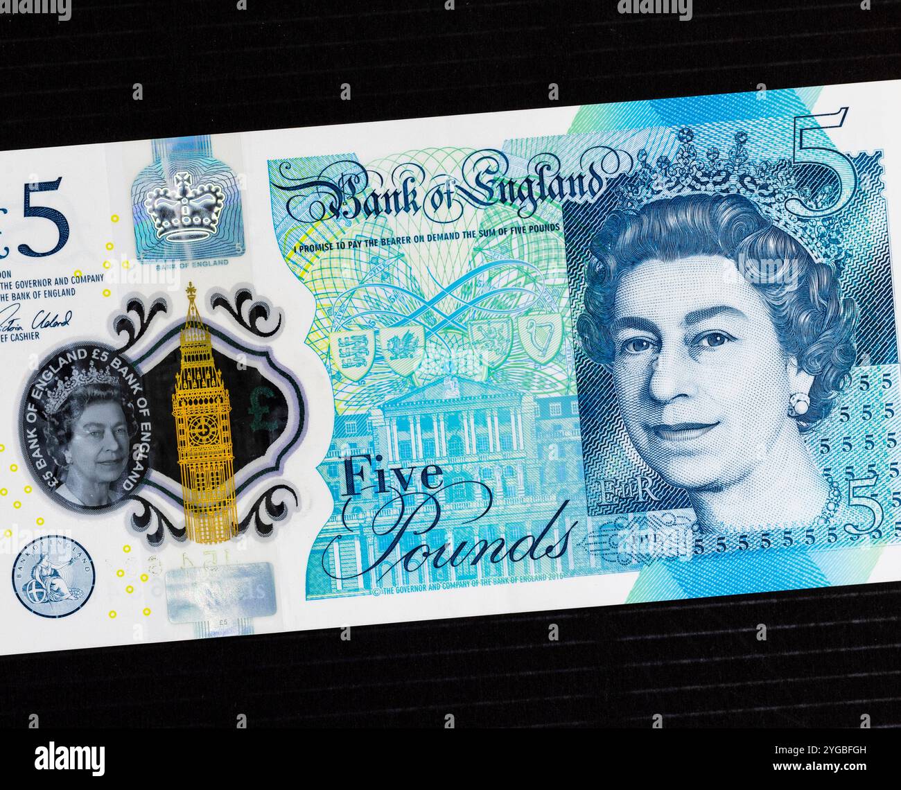 5 pound note uk hi-res stock photography and images - Alamy