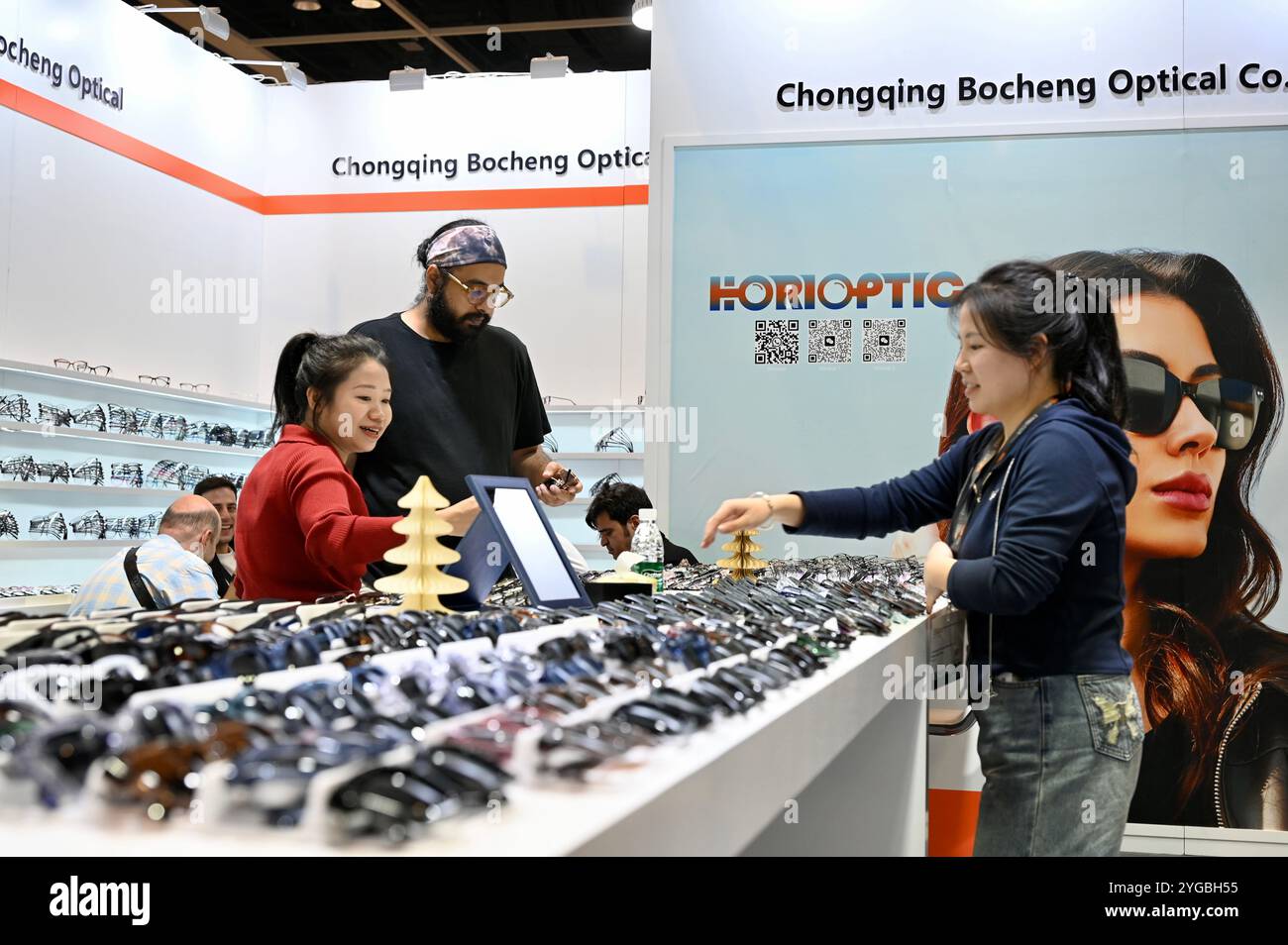 The 32nd hong kong international eyewear exhibition hi-res stock ...