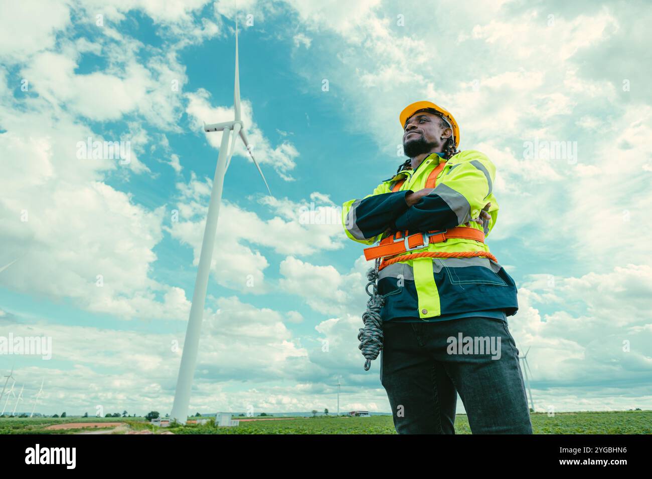 Male farm worker crossed hi-res stock photography and images - Alamy
