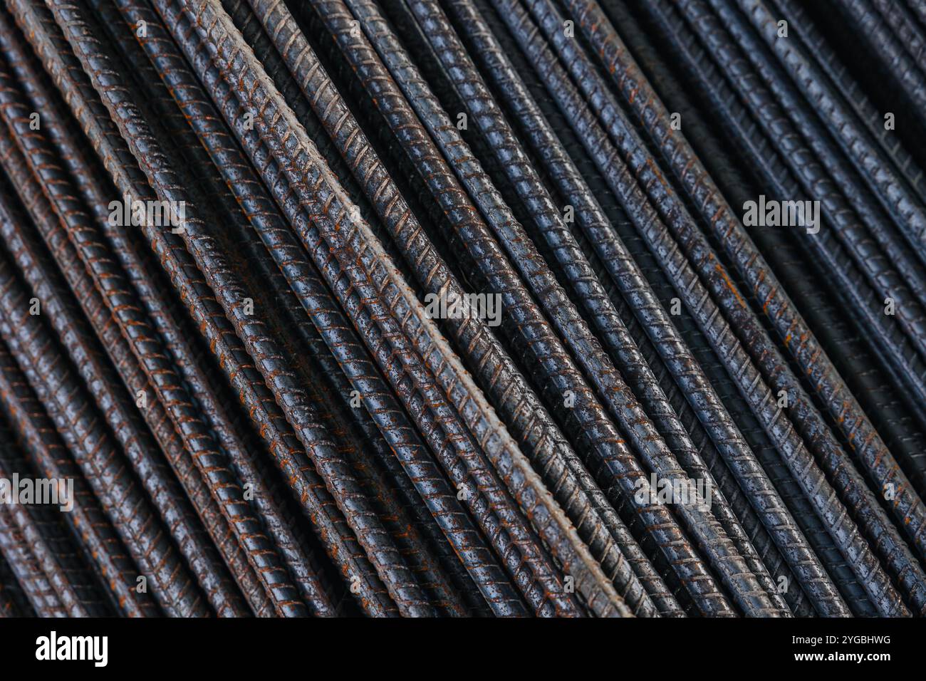 Steel bar, Iron Rod heavy dusty high strength for construction Stock ...