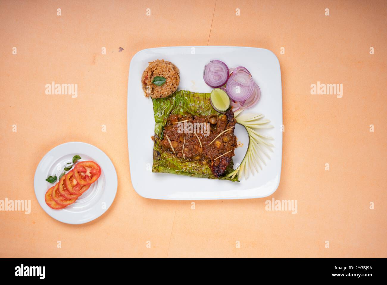 tamilnadu special chettinad chicken Stock Photo - Alamy