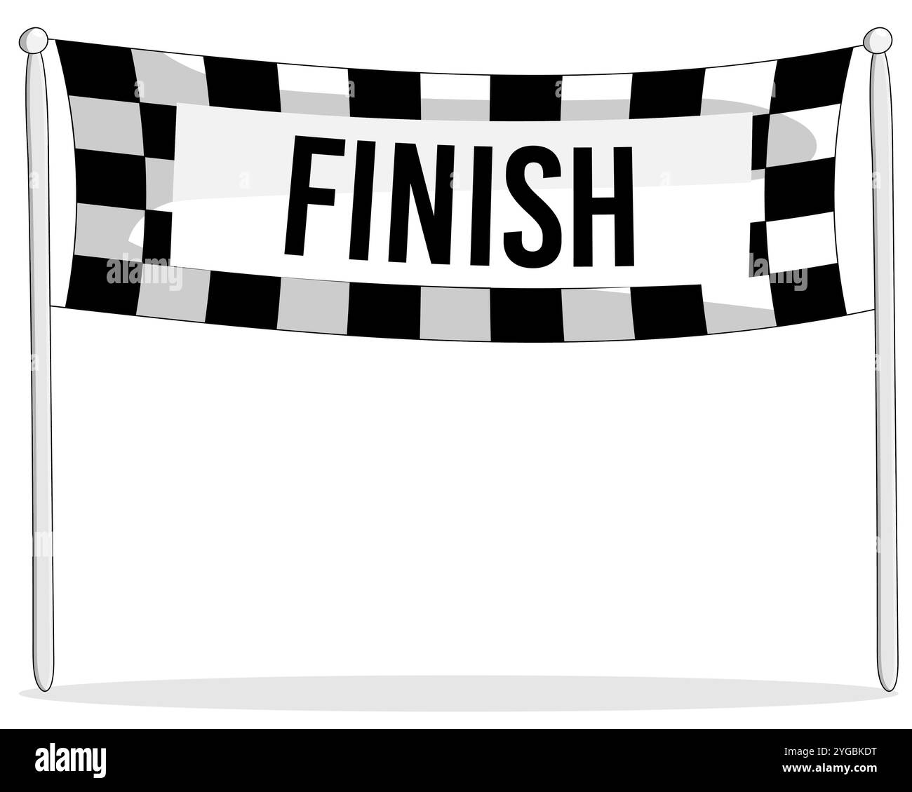 Checked chequered flag Stock Vector Images - Alamy