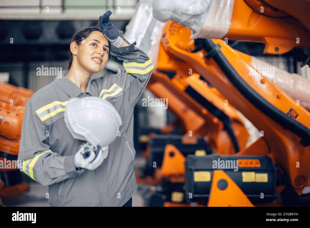 Female Robotic Engineer