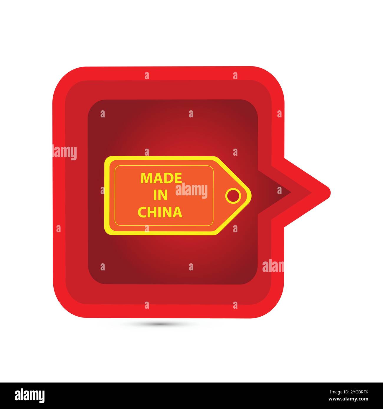 Made in china tag hi-res stock photography and images - Alamy