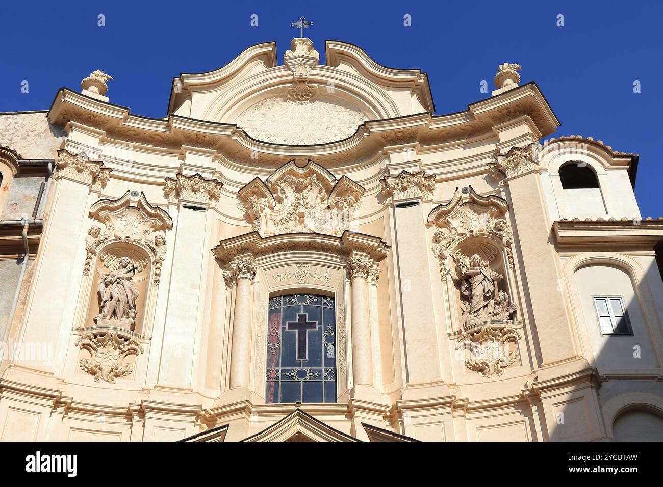Rococo facade detail hi-res stock photography and images - Alamy