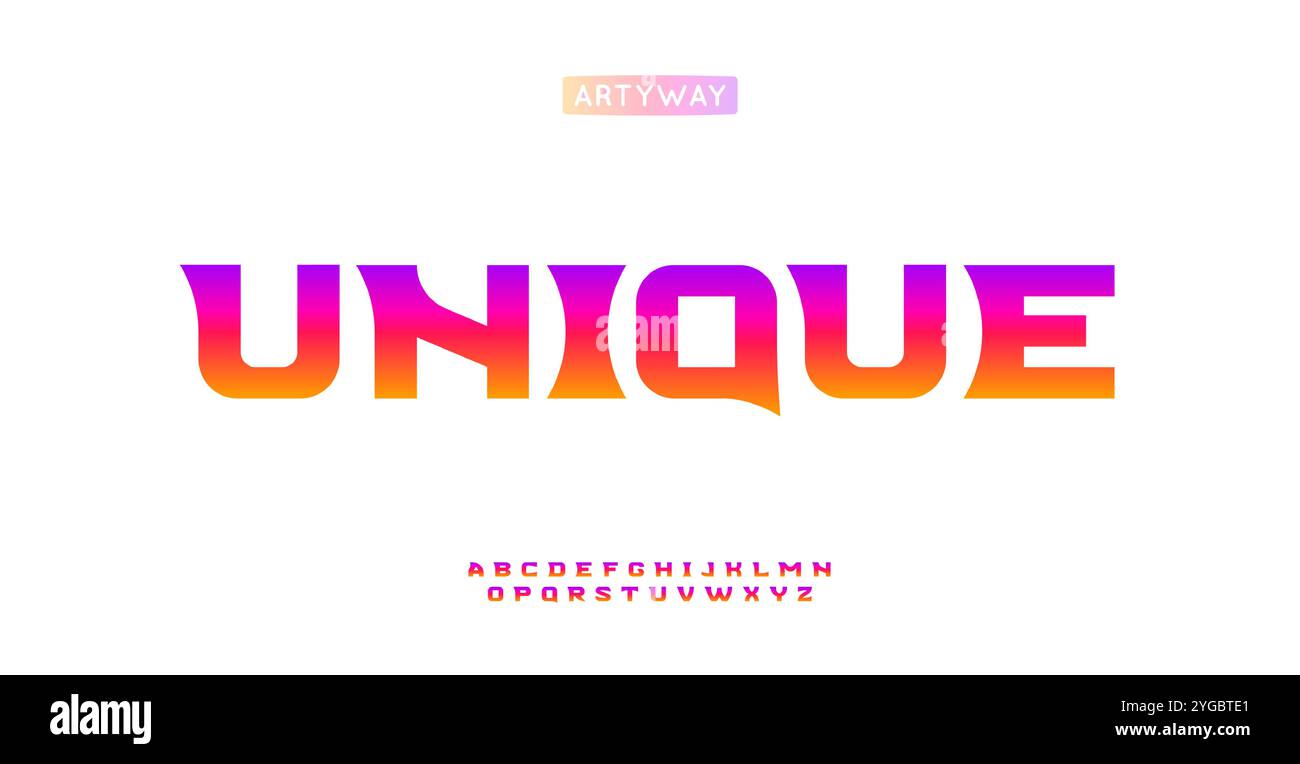 Bespokem font hi-res stock photography and images - Alamy