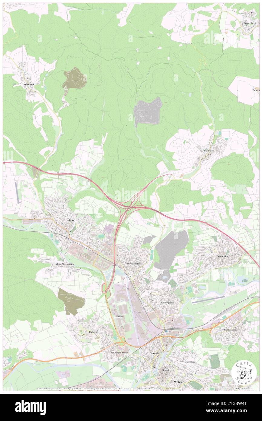 Hermannstein, Regierungsbezirk Gießen, DE, Germany, Hesse, N 50 34' 54 ...