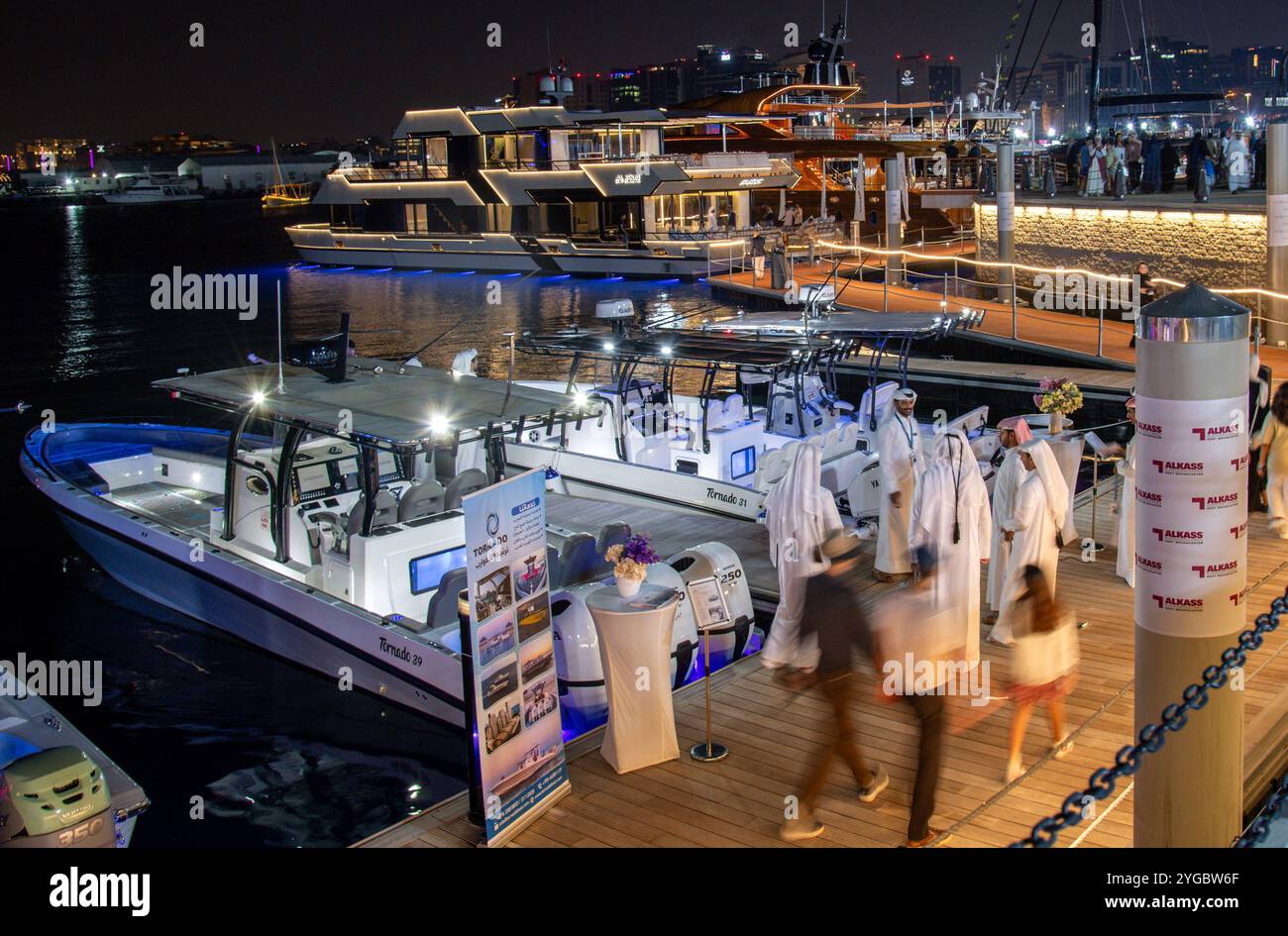 QATAR BOAT SHOW 2024 IN DOHA People visit opening day of the inaugural ...