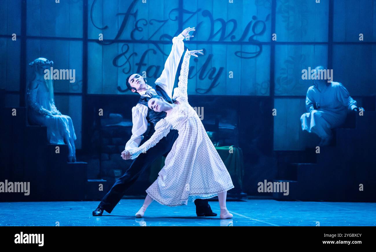 Performers during the dress rehearsal for Northern Ballet's A Christmas ...
