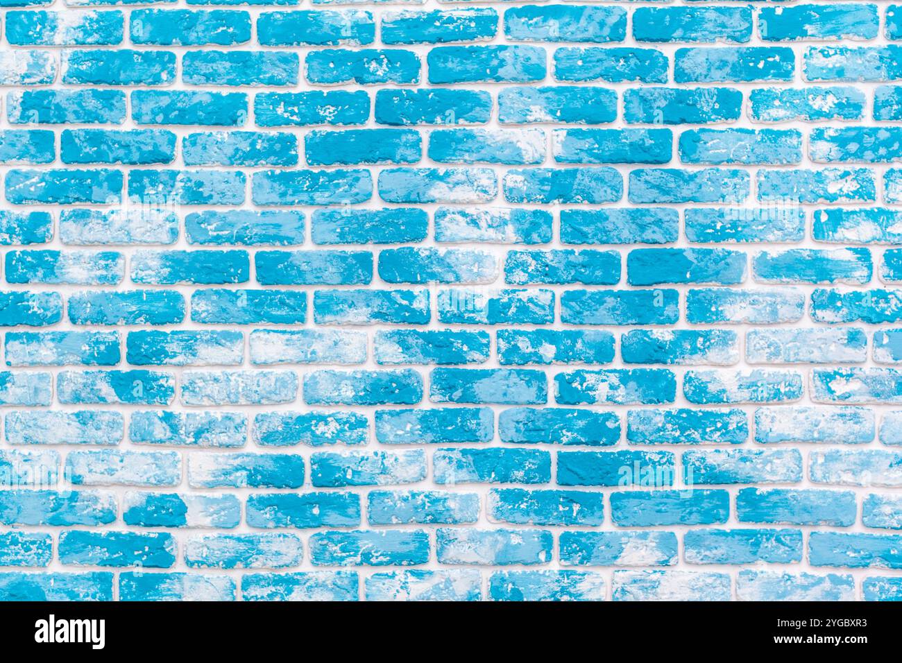 Blue brick wall background Stock Photo - Alamy