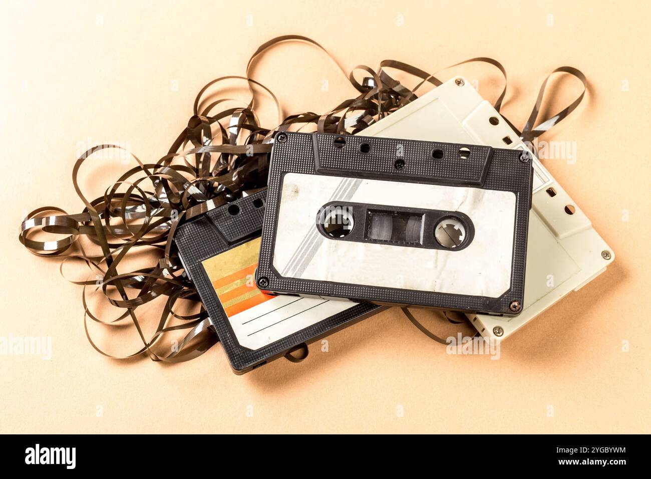 Old Audio Cassette Tape Stock Photo - Alamy