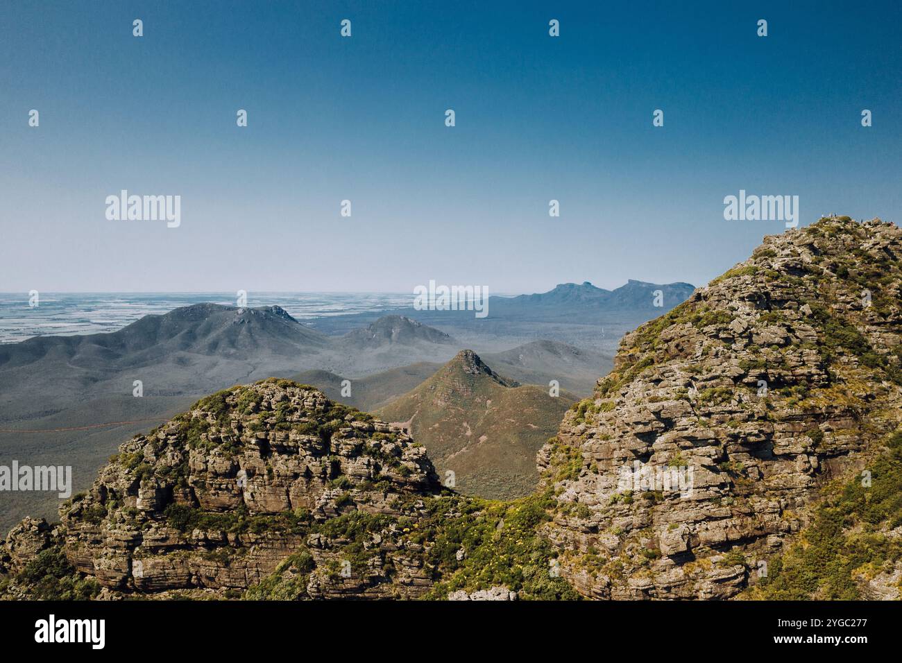 Stirling Ranges Mountain range in Western Australia, viewed from ...