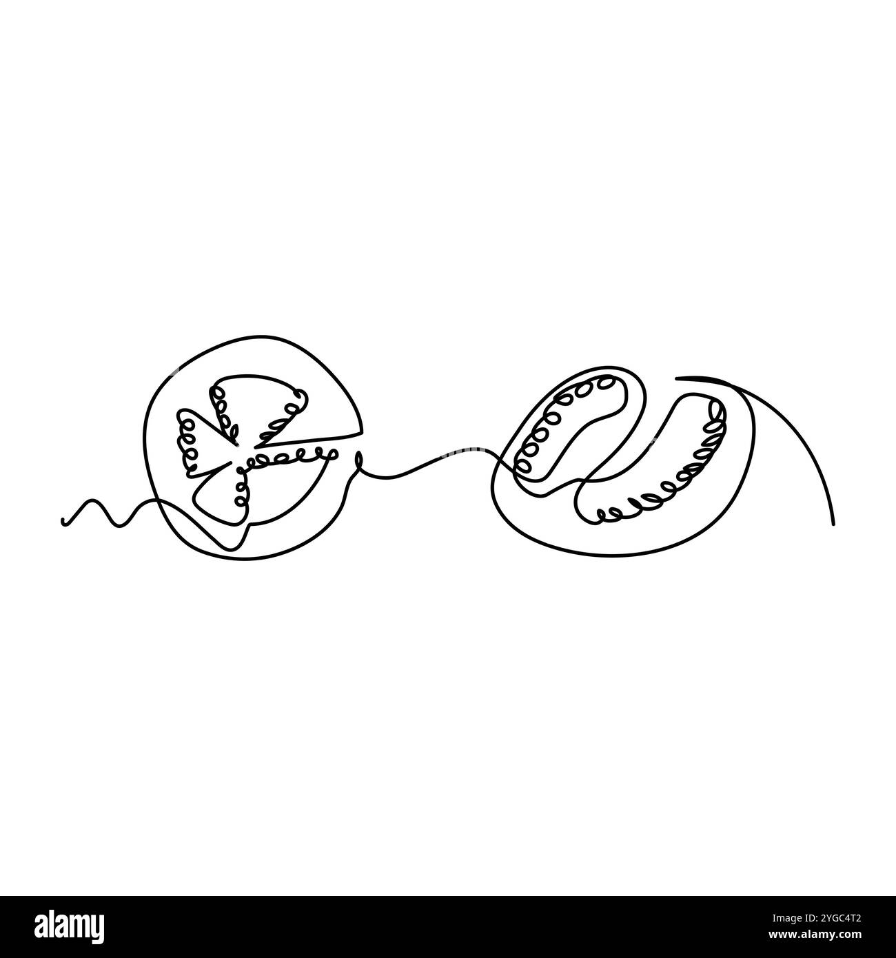 Continuous one line drawing National cookie day . Dessert concept ...