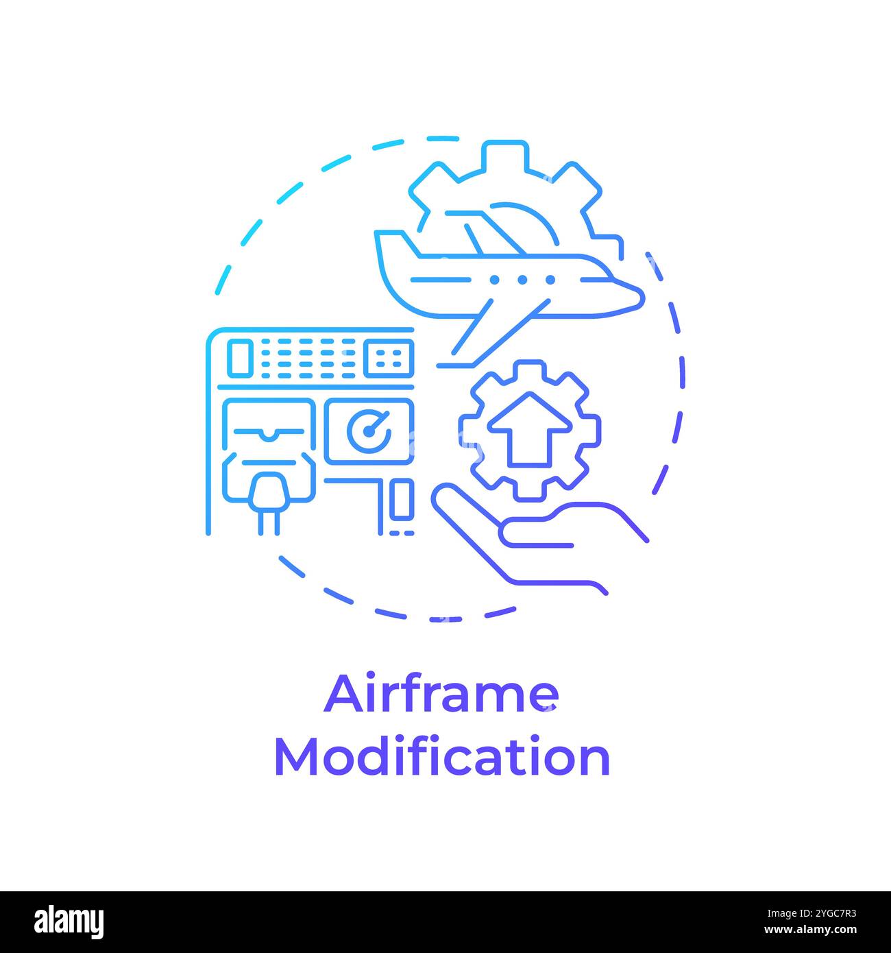 Airframe design Stock Vector Images - Alamy