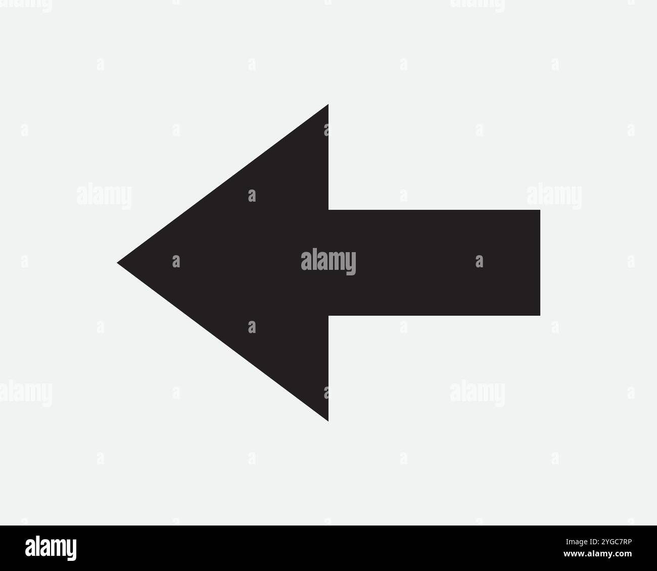 Left Arrow Point Pointer Side Beside Arrowhead Pointing West Before Previous Backout Next Aim ...