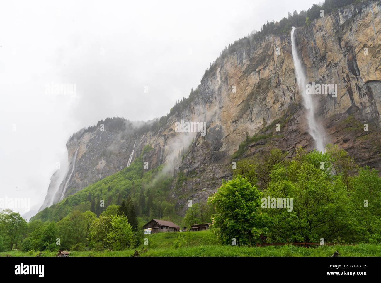 Lauterbrunnen, Village in Switzerland, in the Swiss Alps, Beautiful ...