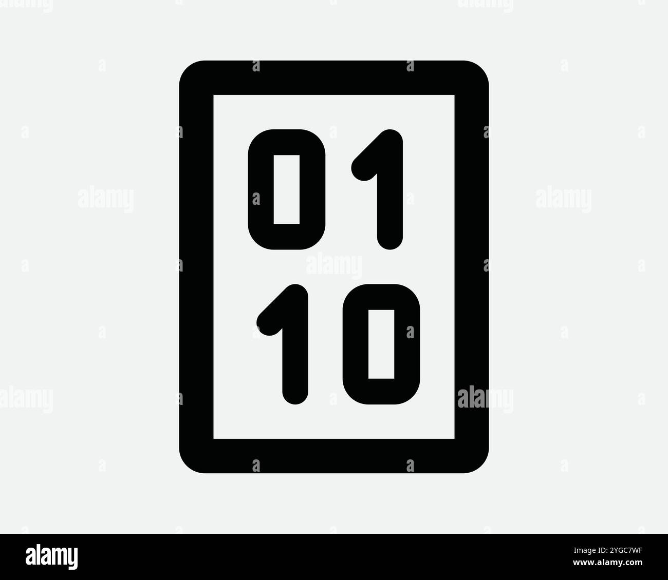 Binary Code Number Coding Math Computer Numeral Zero One App Application Digital Internet Ai