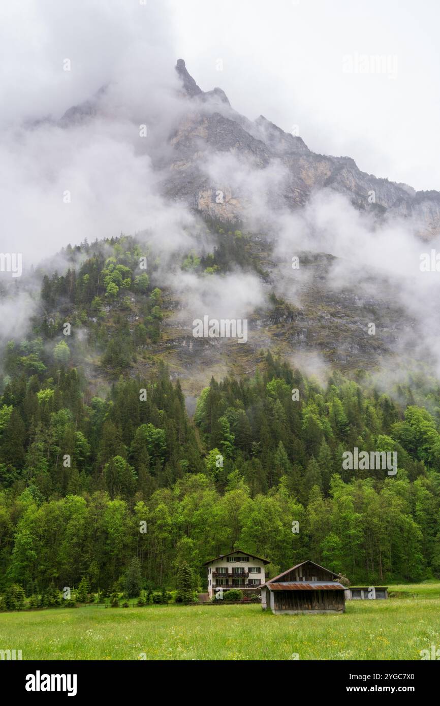 Lauterbrunnen, Village in Switzerland, in the Swiss Alps, Beautiful ...