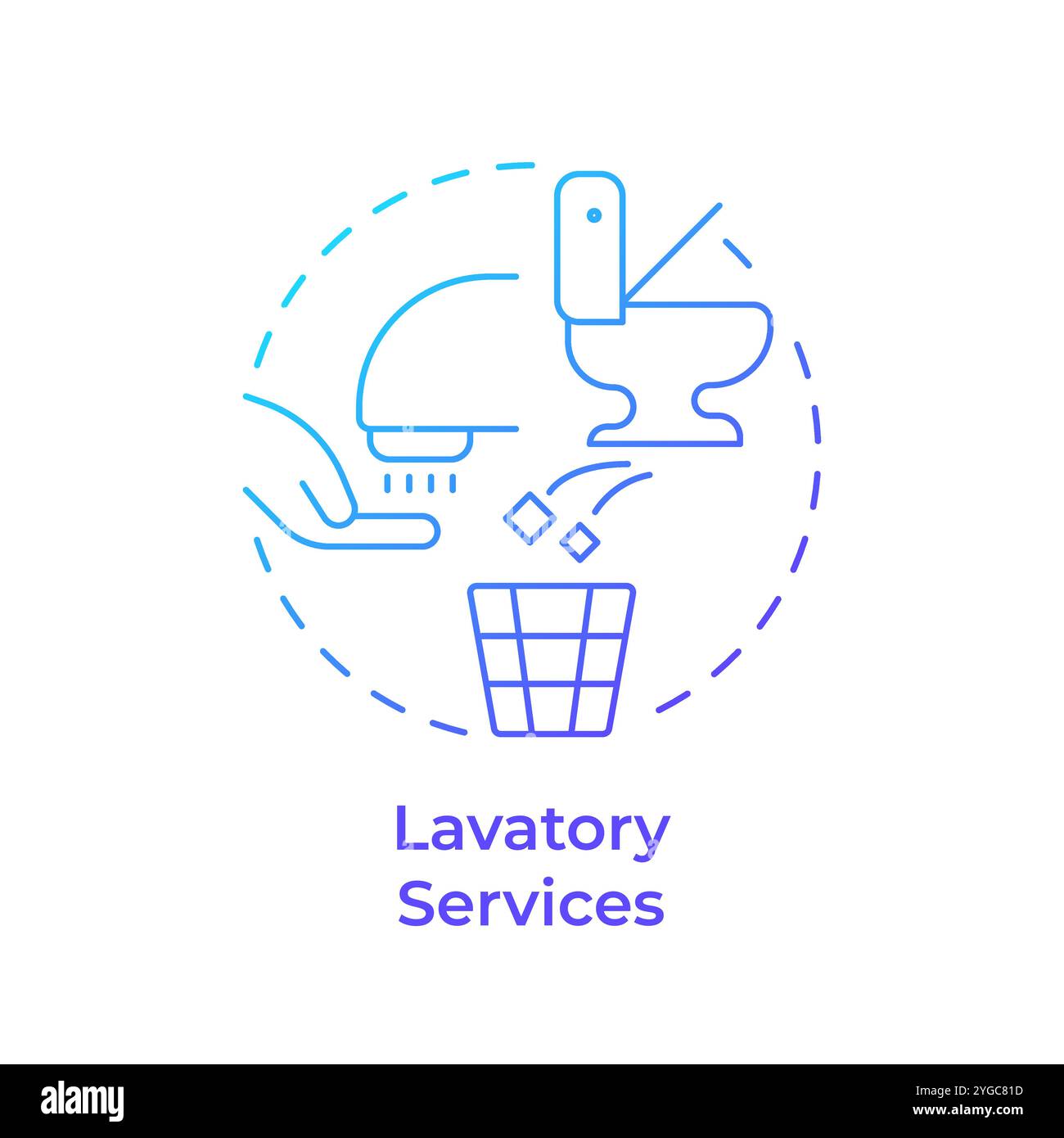 Aircraft lavatory Cut Out Stock Images & Pictures - Alamy