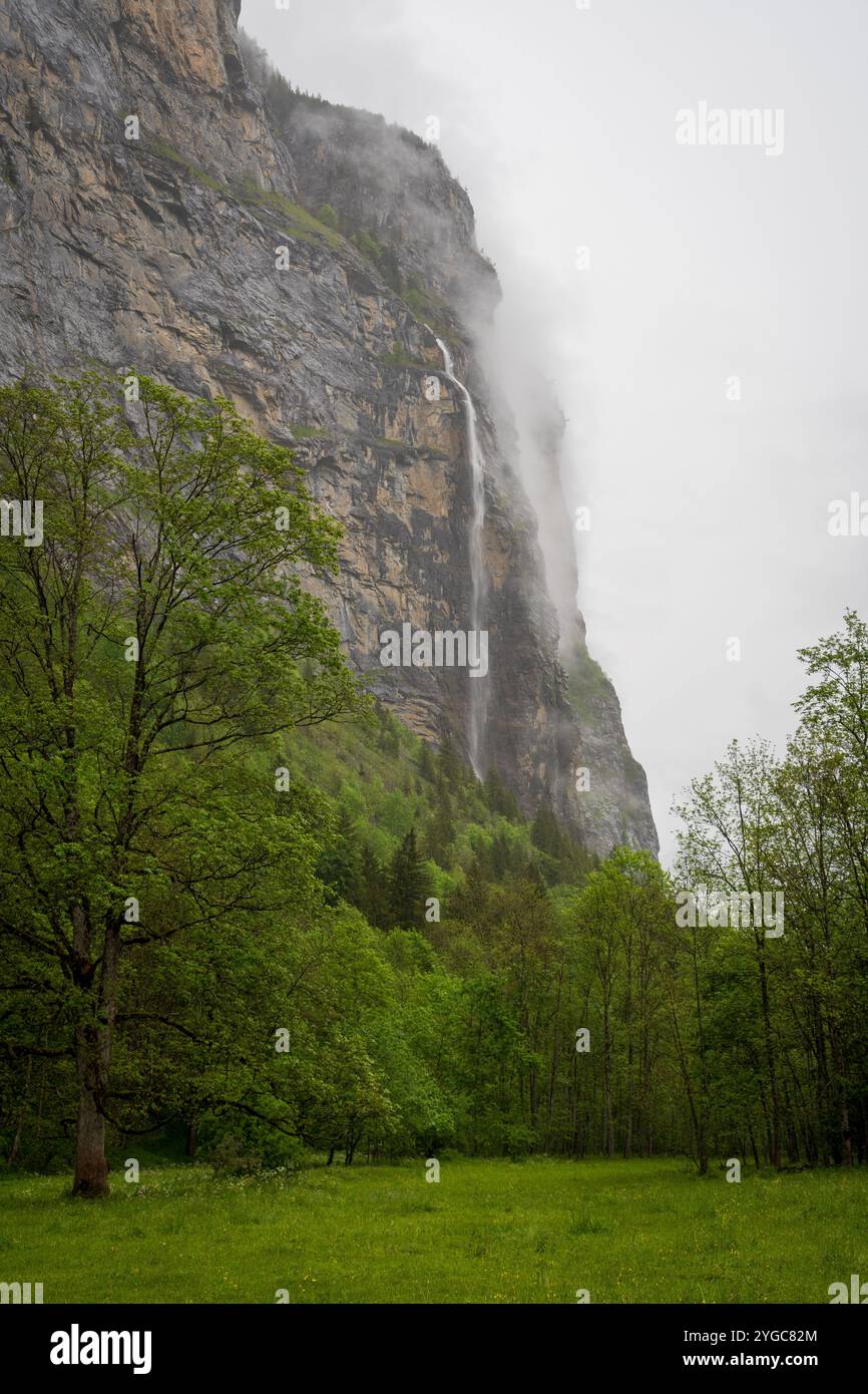 Lauterbrunnen, Village in Switzerland, in the Swiss Alps, Beautiful ...