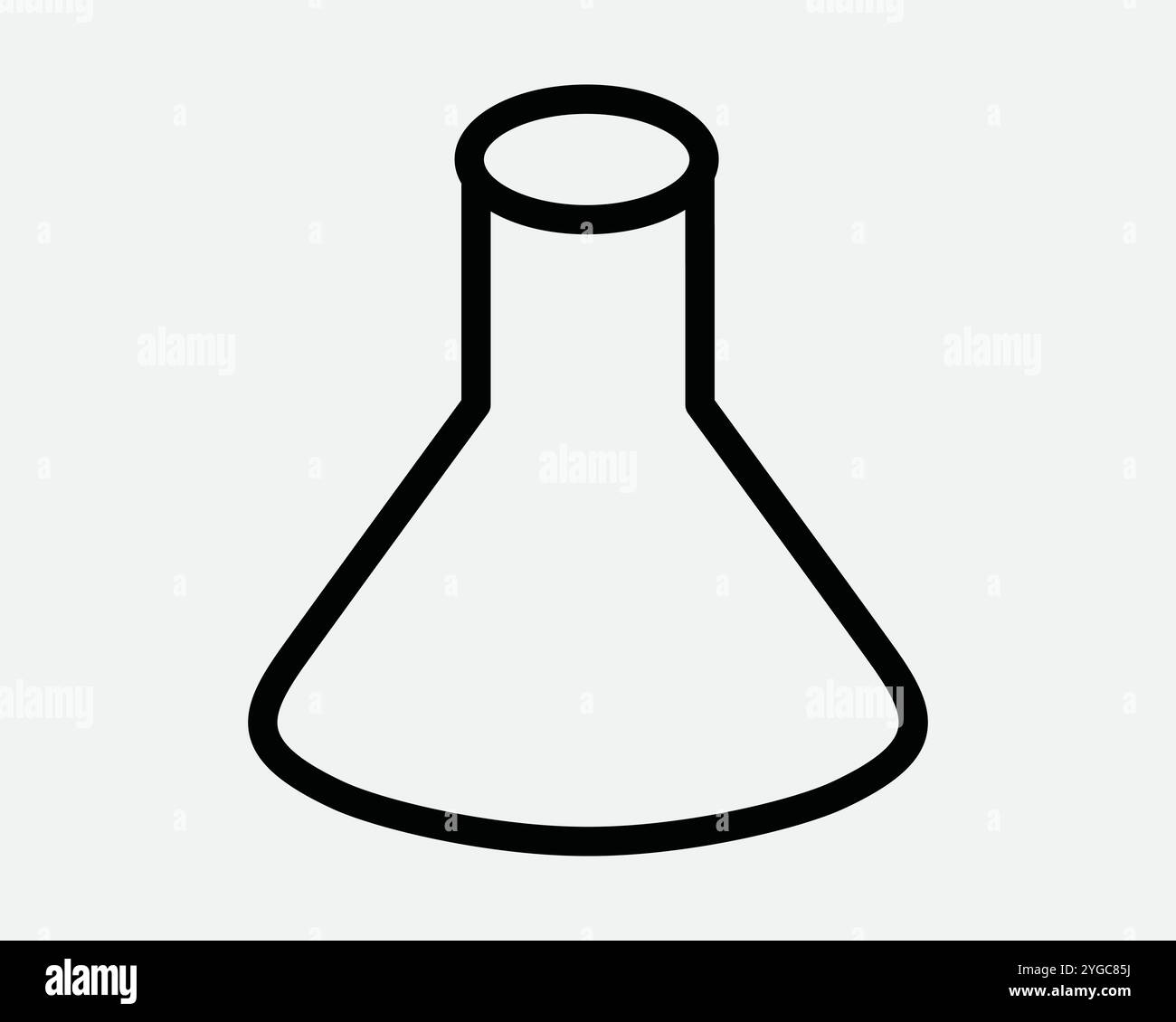 Chemistry Flask Lab Laboratory Science Glass Beaker Container Measuring ...