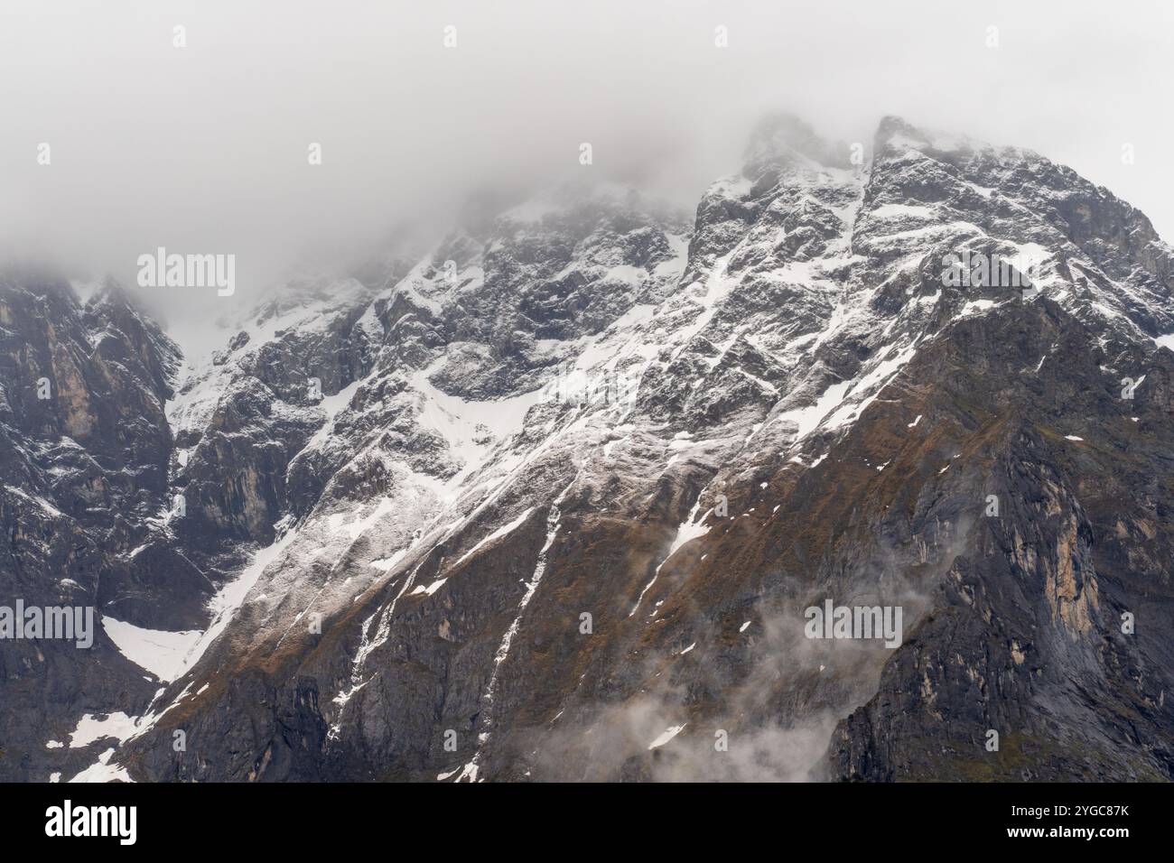 The Grindelwald village located in Switzerland’s Bernese Alps, Eiger ...