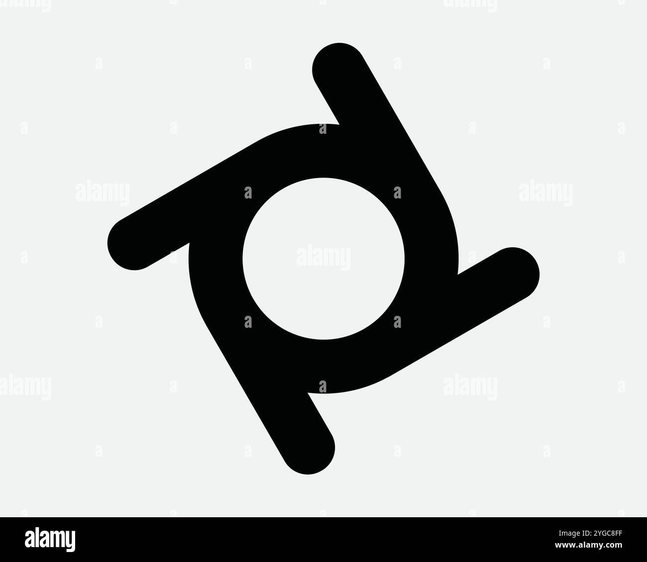 Cyclone Hurricane Swirl Tornado Typhoon Funnel Spiral Spin Rotate ...