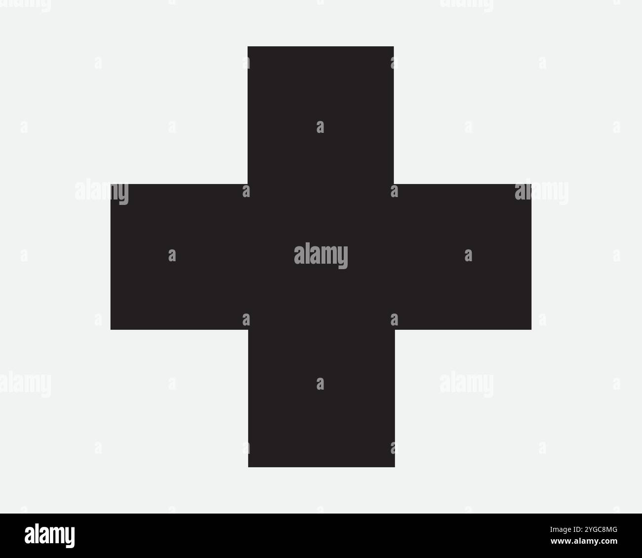 Red cross flag hospital Stock Vector Images - Alamy