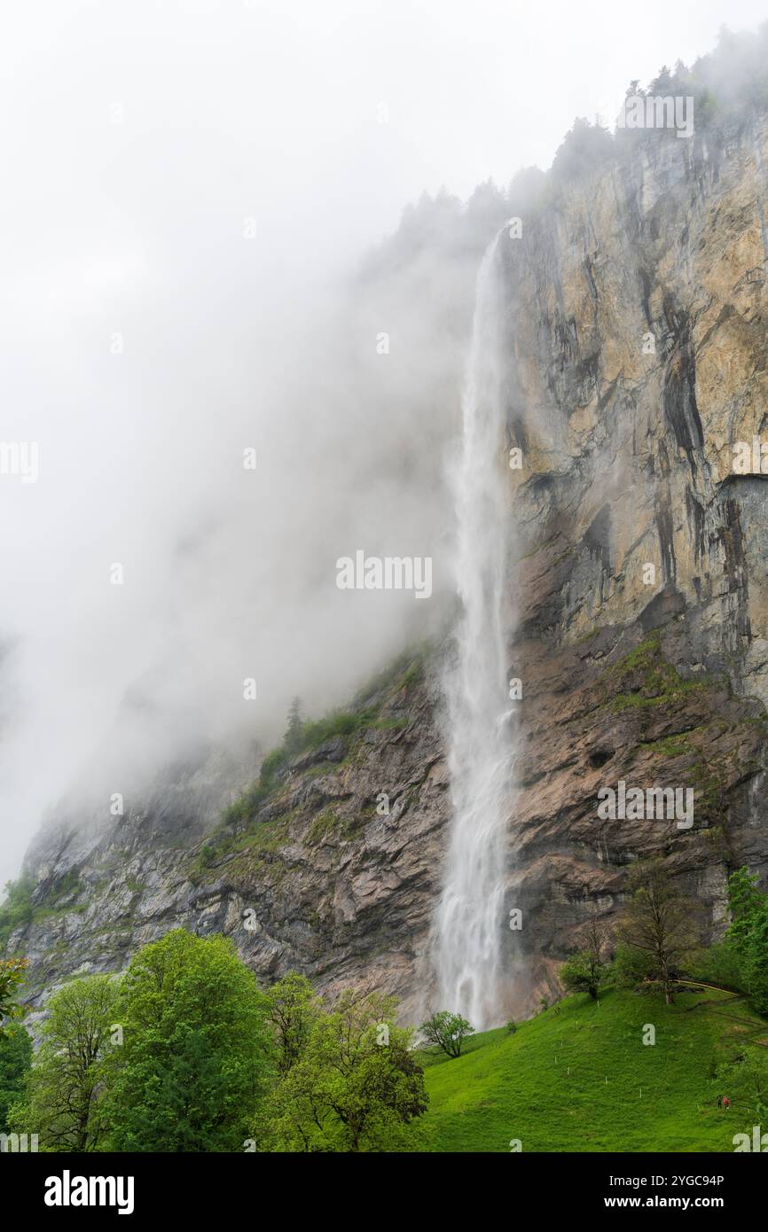 Lauterbrunnen, Village in Switzerland, in the Swiss Alps, Beautiful ...